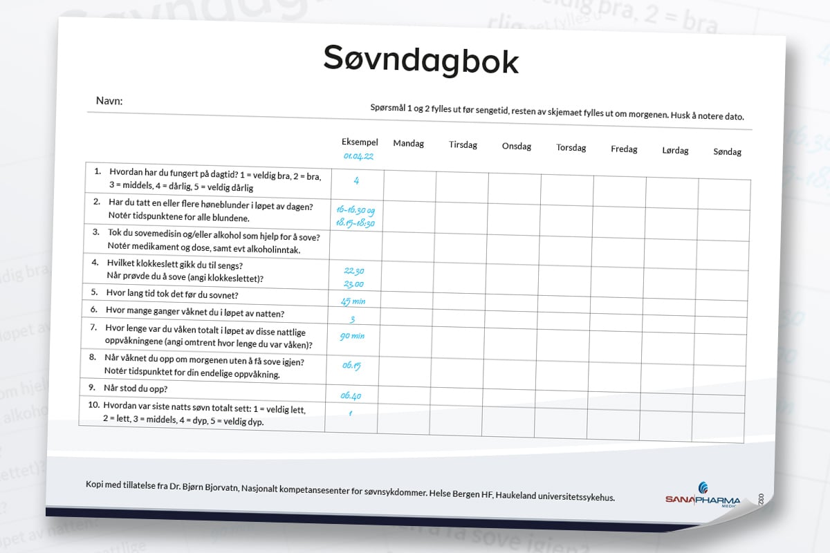 Søvn & uro | Sana Pharma Medical