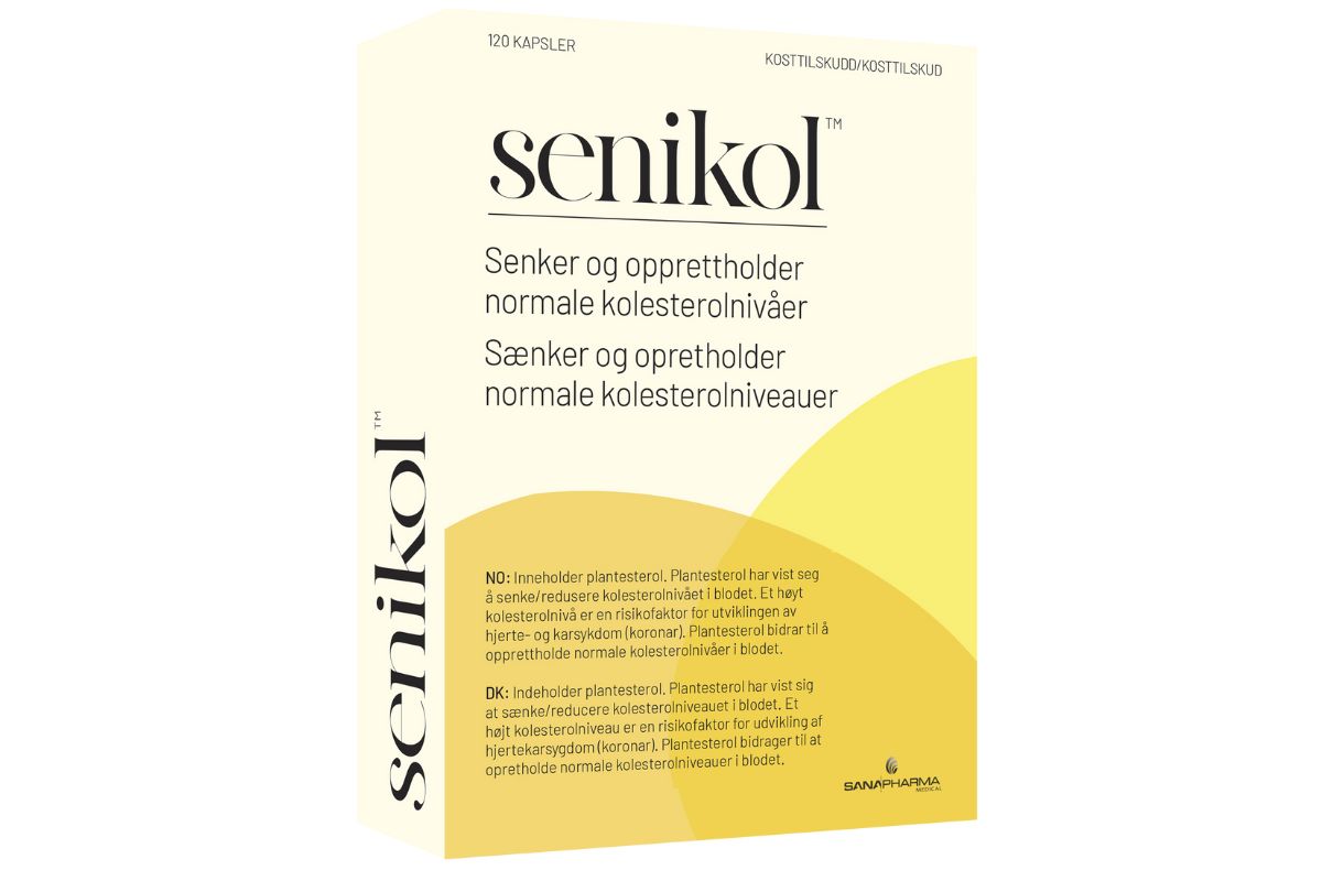Senikol – både senker og opprettholder kolesterolnivået | Sana Pharma ...